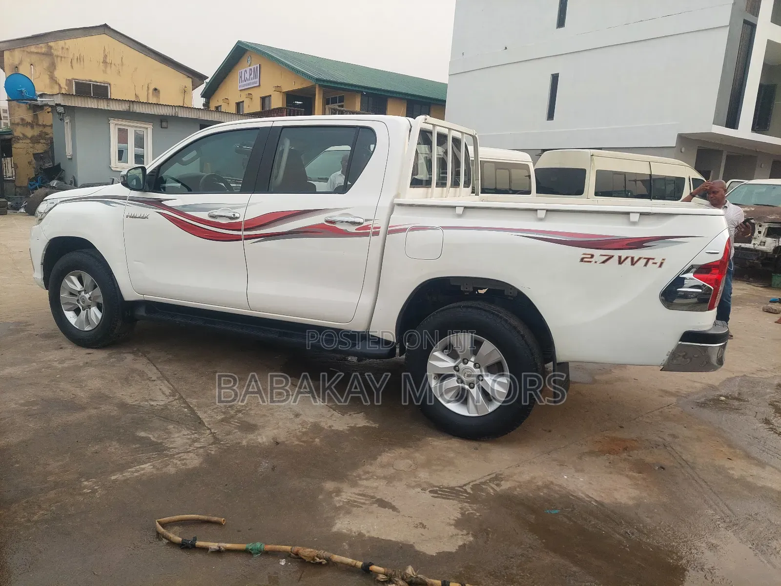 Toyota Hilux Revo Smart Cab Petrol 2.7 RWD 2020 White in Ogudu - Cars ...