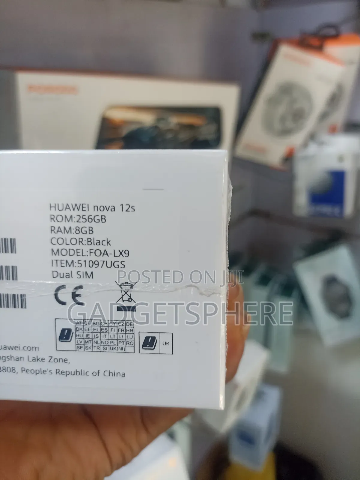 New Huawei nova 12s 256 GB Blue in Ikeja - Mobile Phones, Gadgetsphere ...