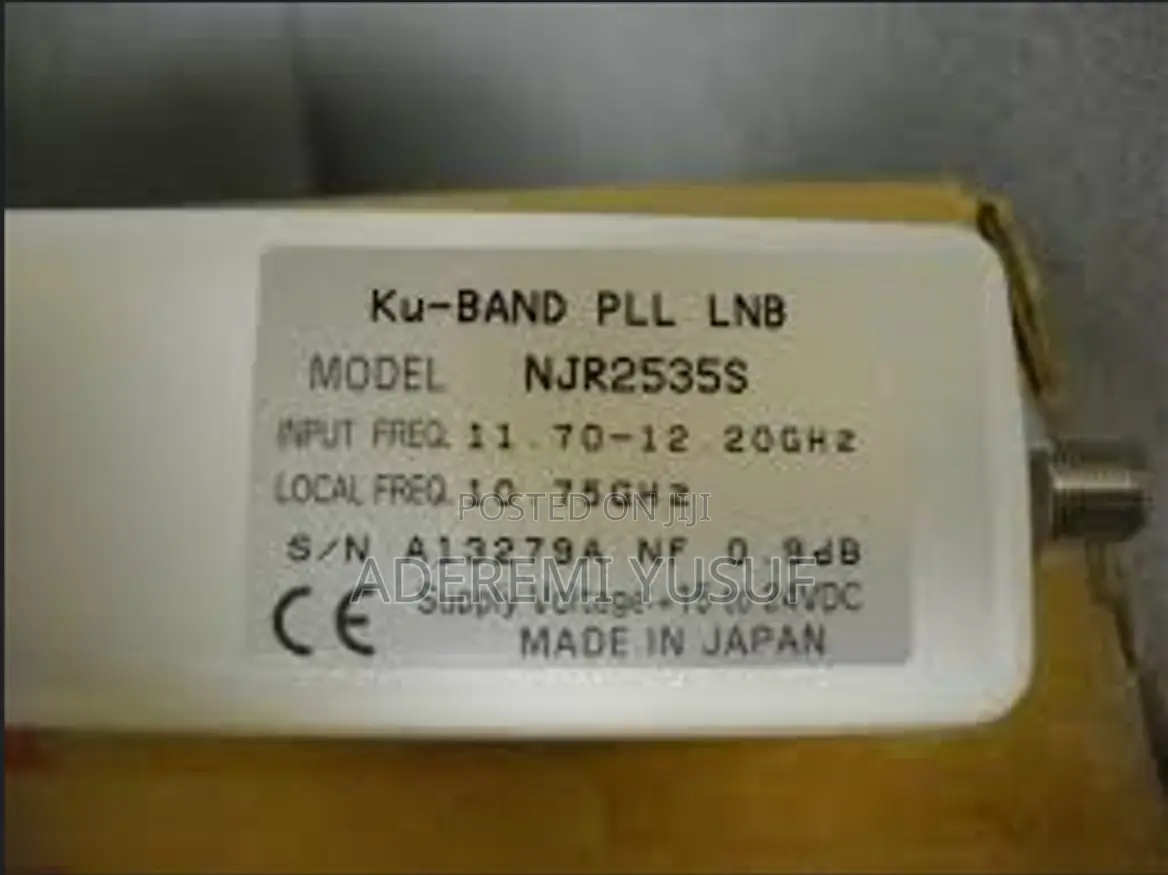 Njr2535s Ku-Band PLL LNB | High-Precision Satellite Downconverter. in ...