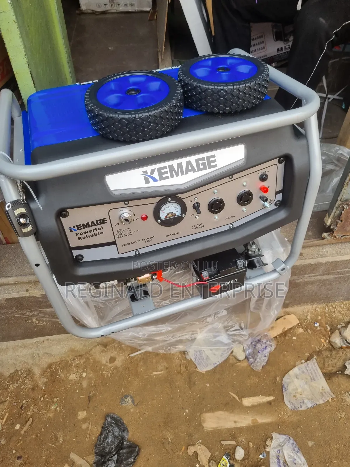 I Sell The Main Original Kemage 5.5kva Copper Coil Generator in Gbagada ...