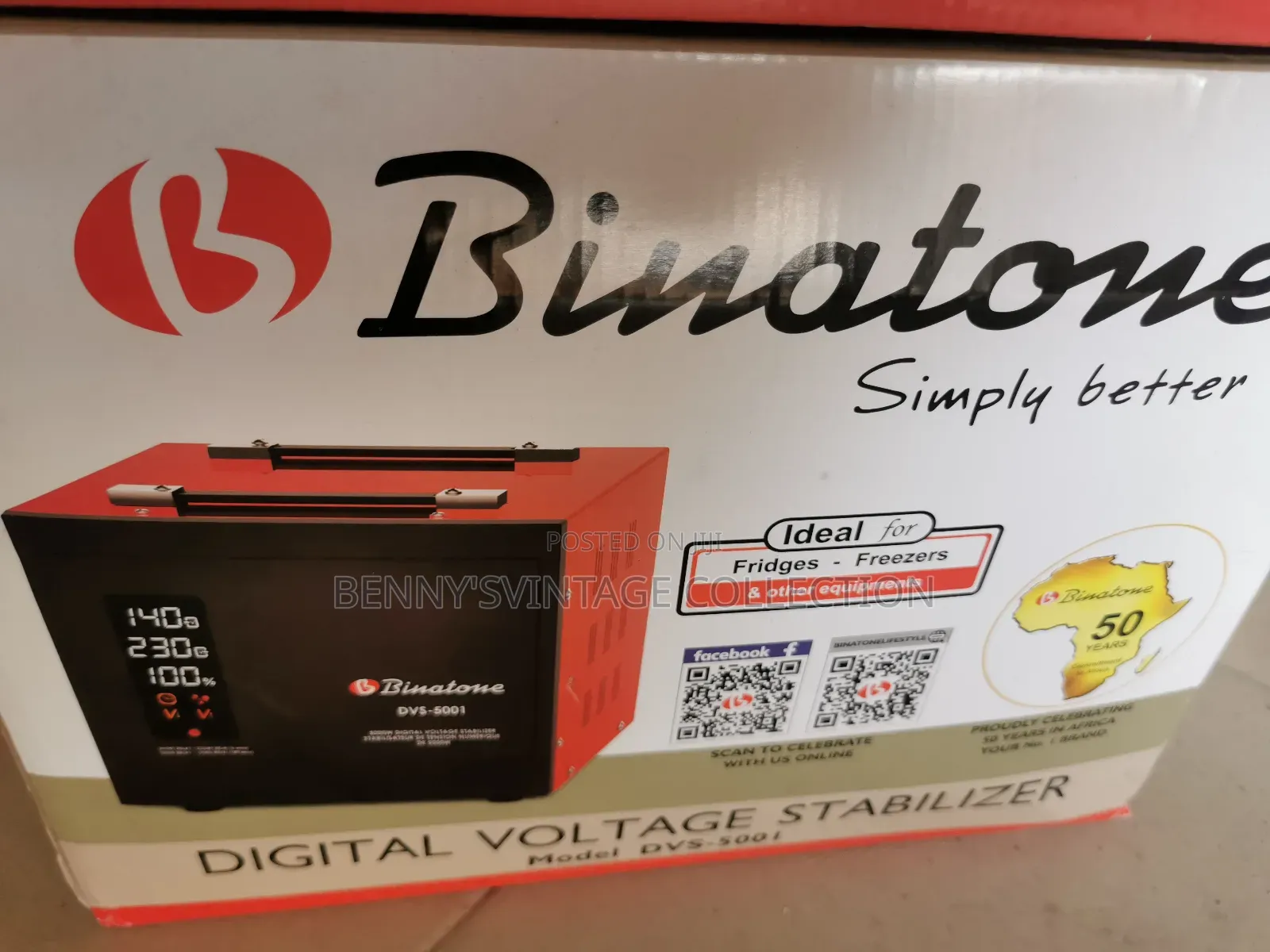 Binatone 5kva Stabiliser in Ojo - Home Appliances, Ugochukwu Benedict ...