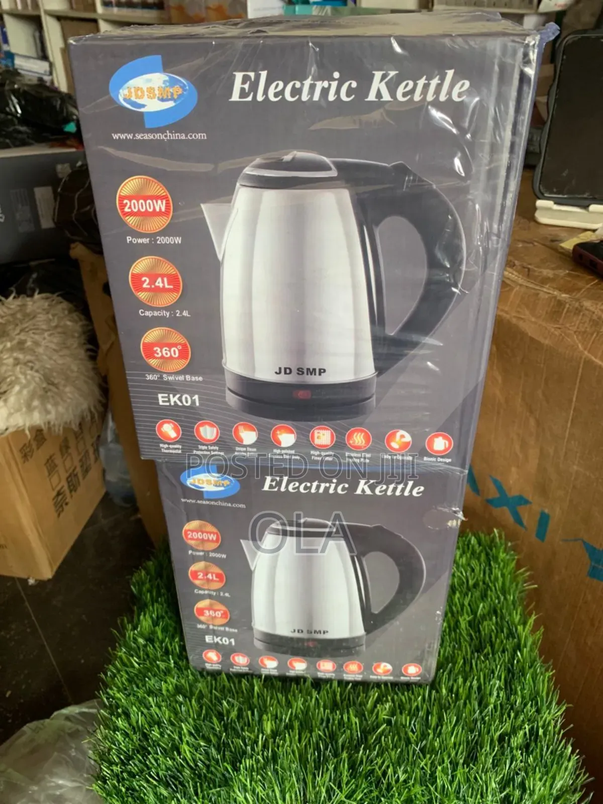Jd SMP Electric Kettle 2.4l - Powerful 2000w Water Heater in Ibadan ...
