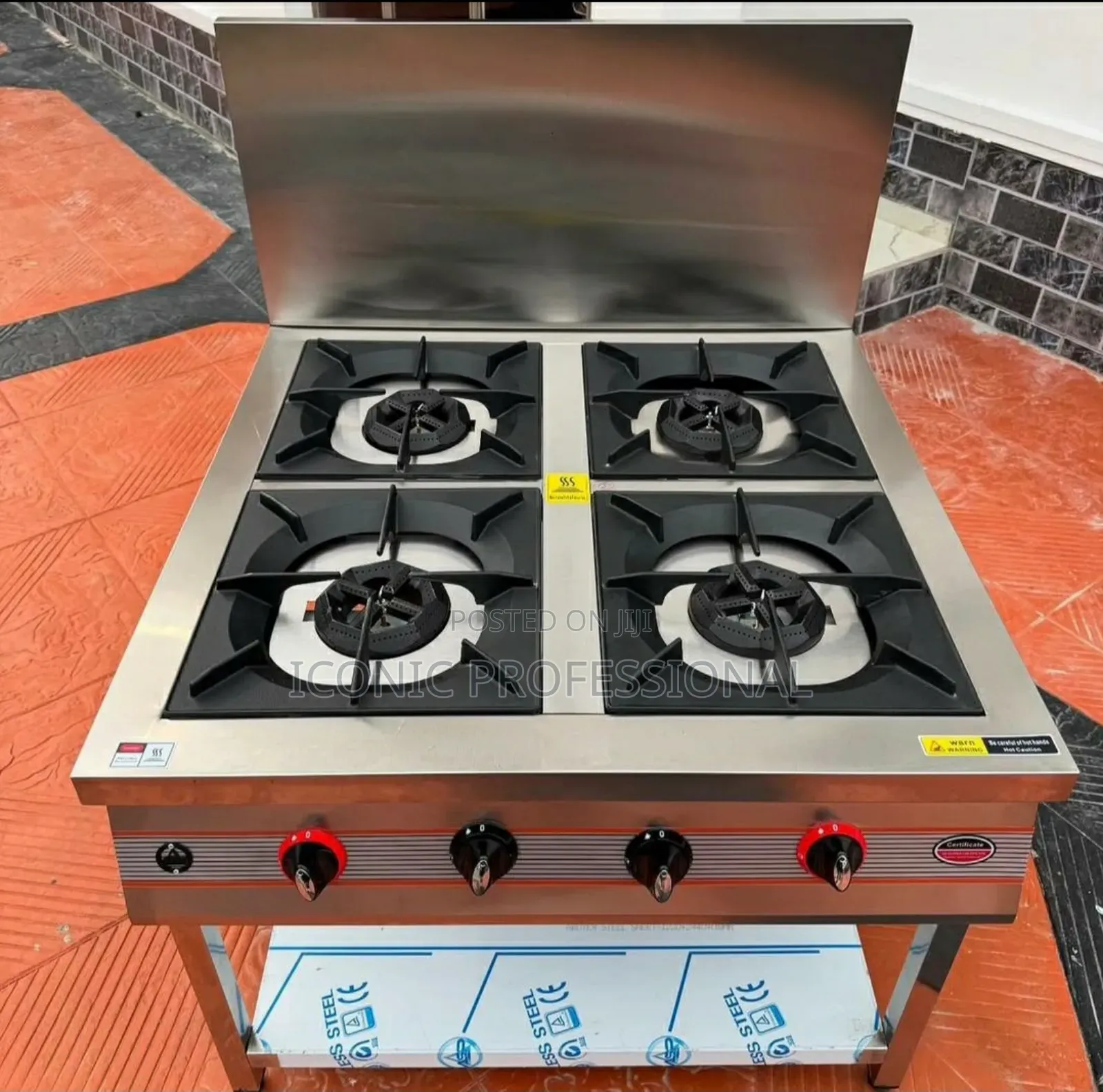 Industrial 4 Burner Gas Cookers in Uyo - Restaurant & Catering ...