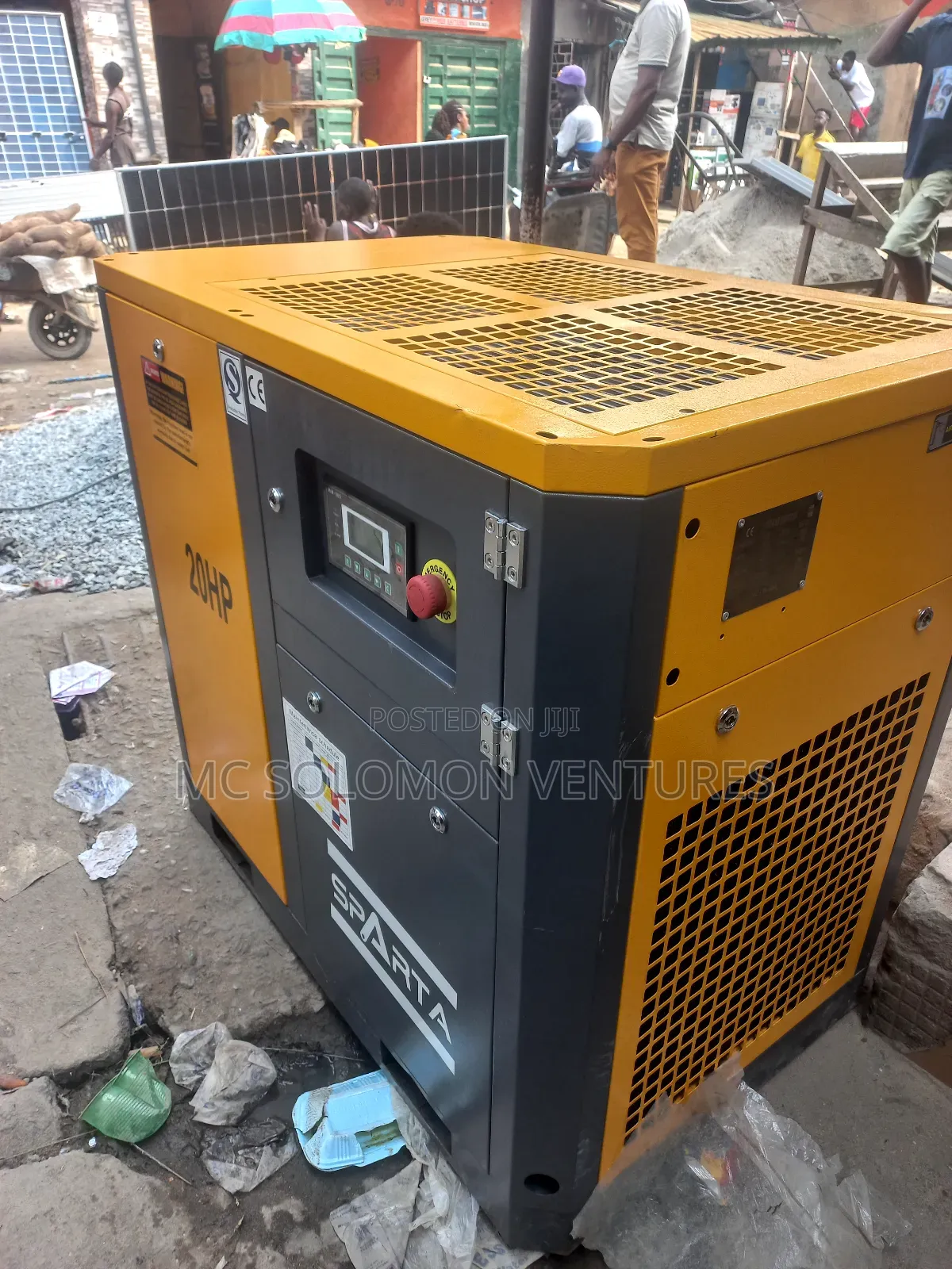 20hp Industrial Screw Air Compressor 10bar in Ojo - Vehicle Parts ...