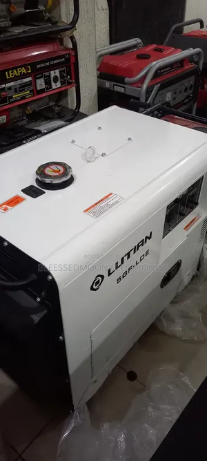 10kva Lutian Soundproof Generator With Engine Cooling Motor in Port ...