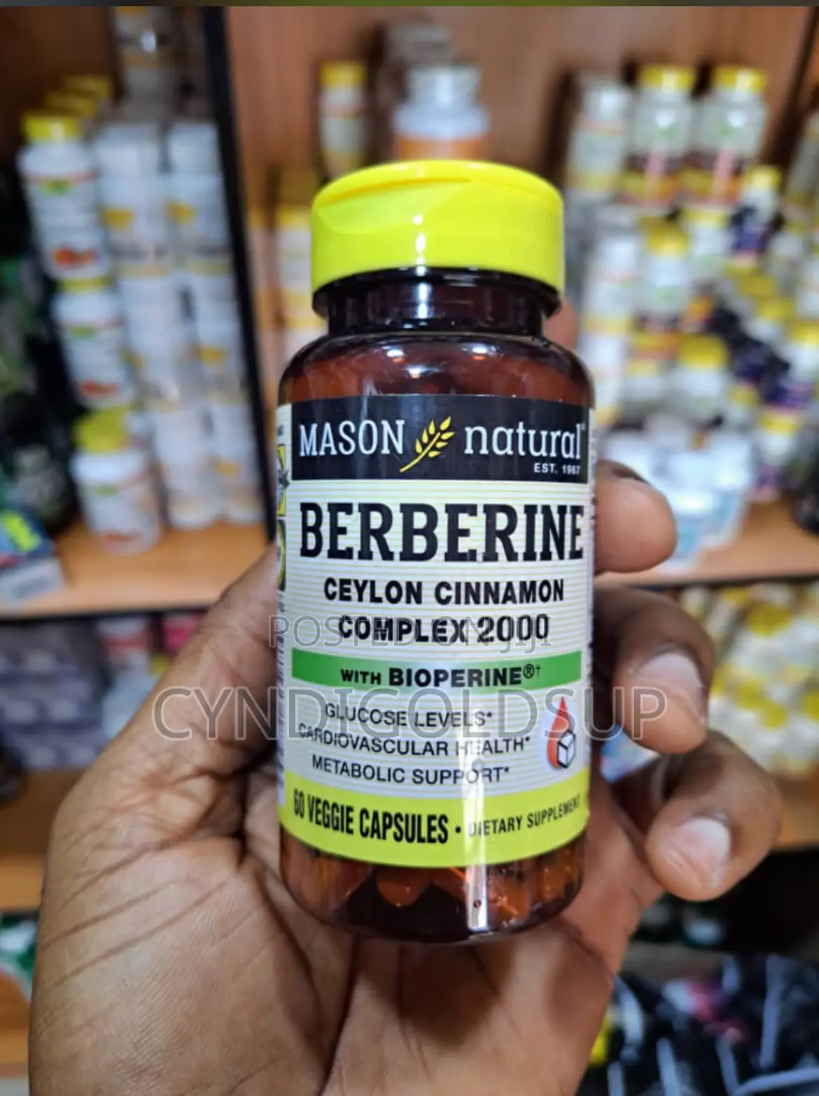 Berberine Ceylon Cinnamon Complex 2000 With Bioperine in Lagos Island ...