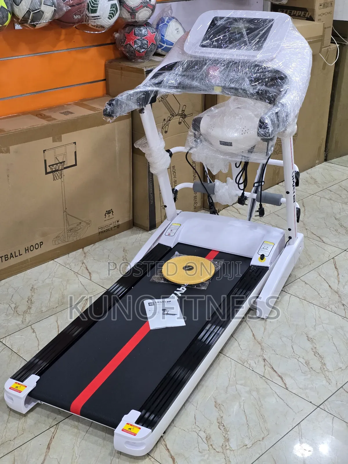 Umayfit 2hp Treadmill for Home Use – 120kg Capacity in Ikeja - Sports ...