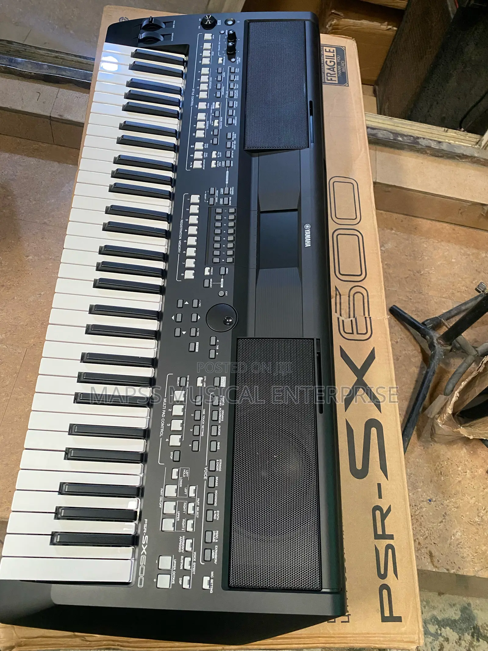 Yamaha PSR-Sx600 Digital Arranger Keyboard. in Ojo - Musical ...