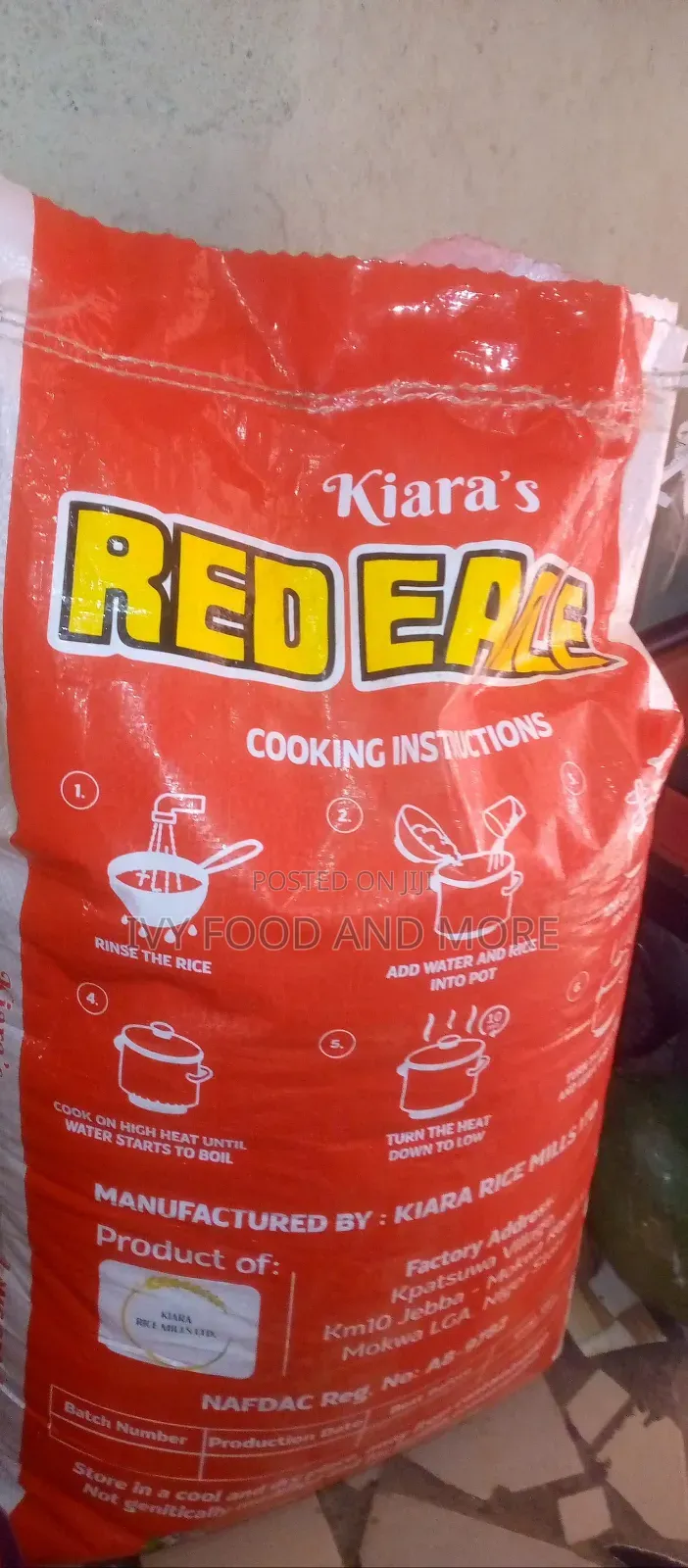 Red Eagle Rice in Benin City - Food & Beverages, Evelyn Esosa Ihama ...