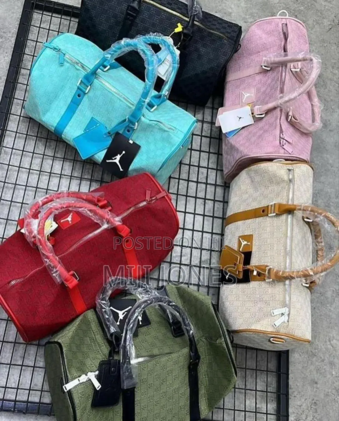 *🏀 Jordan Custom Duffel – Premium‐Grade, Street‐Ready & Built To Fly ...