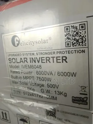 6kva Ivem Felicity Inverter 48v in Shomolu - Electrical Equipment, Roar ...