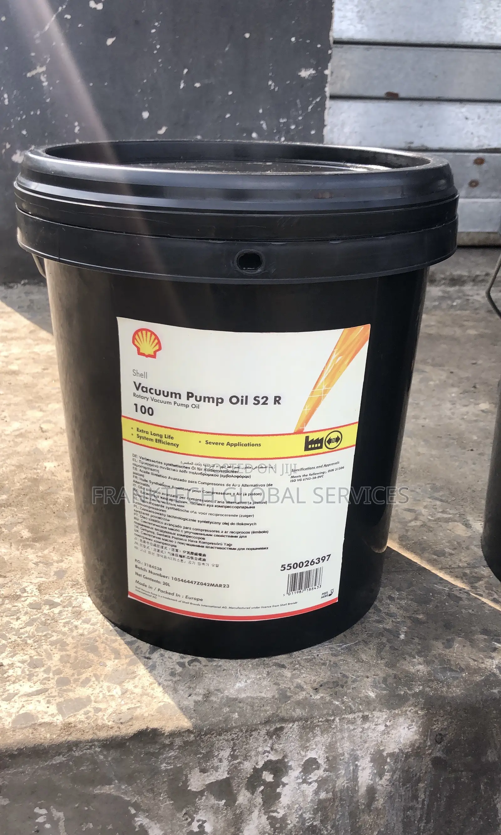 Vacuum Pump Oil S2 R 100 in Port-Harcourt - Hand Tools, Franktech ...