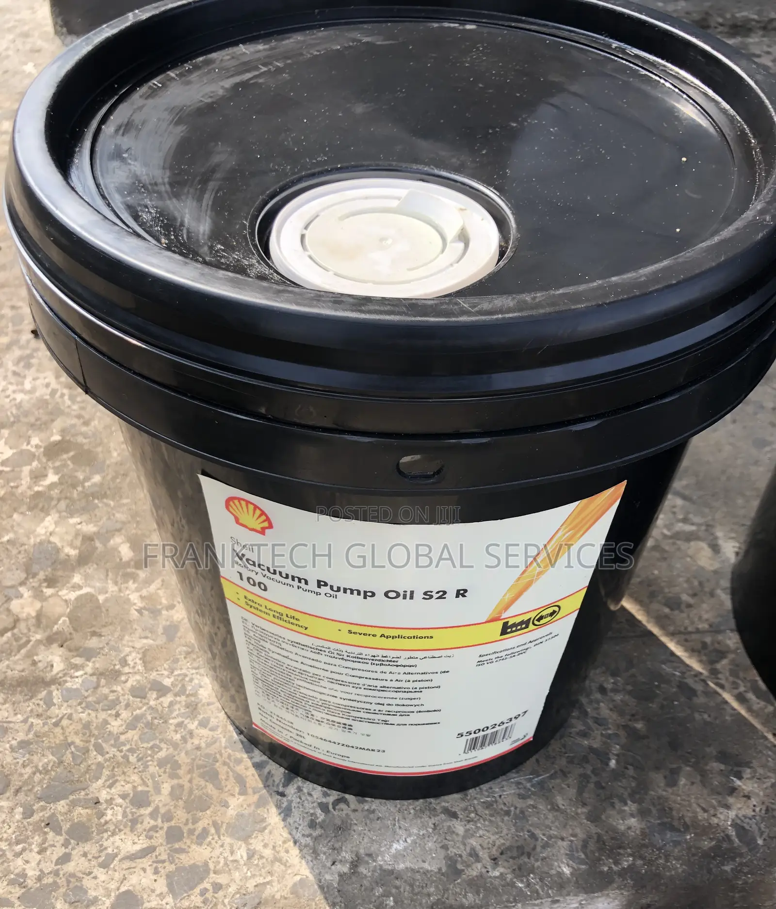 Vacuum Pump Oil S2 R 100 in Port-Harcourt - Hand Tools, Franktech ...