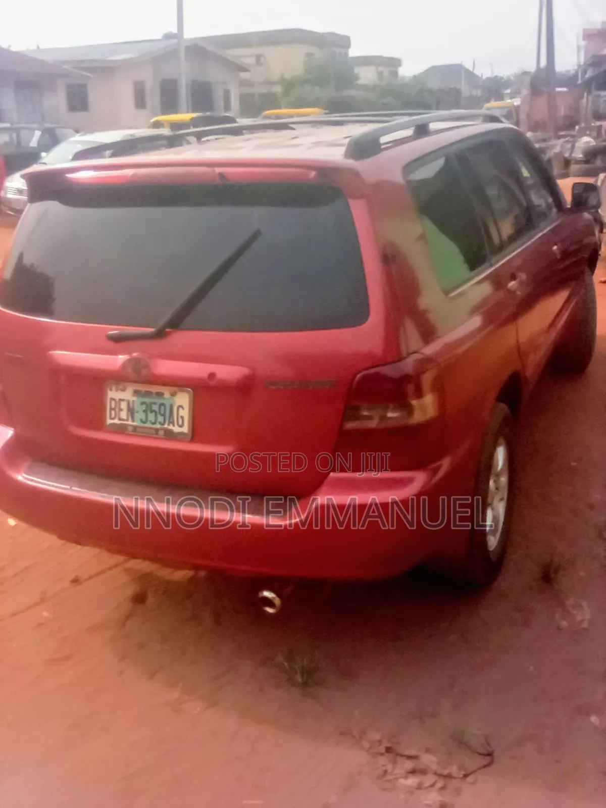 Toyota Highlander V6 AWD 2003 Red in Benin City - Cars, Nnodi Emmanuel ...