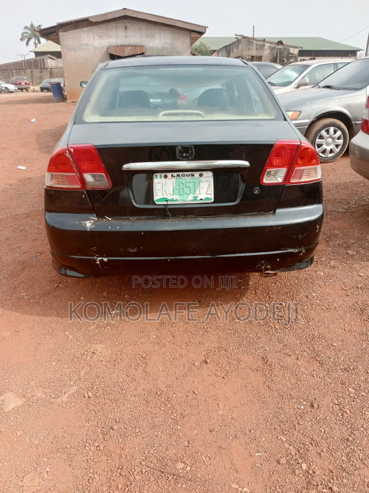 Honda Civic 2003 Black in Ibadan - Cars, Komolafe Ayodeji | Jiji.ng