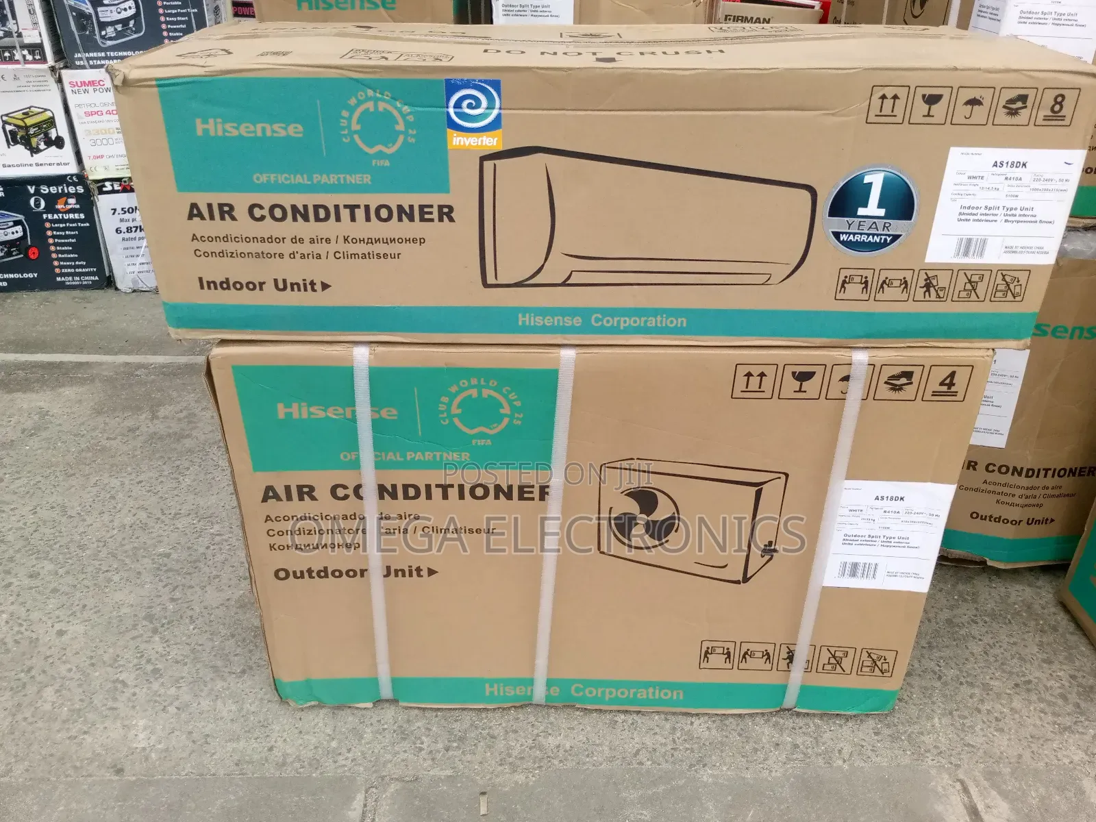 Hisense Inverter Air Conditioner Split Unit 2hp in Port-Harcourt - Home ...