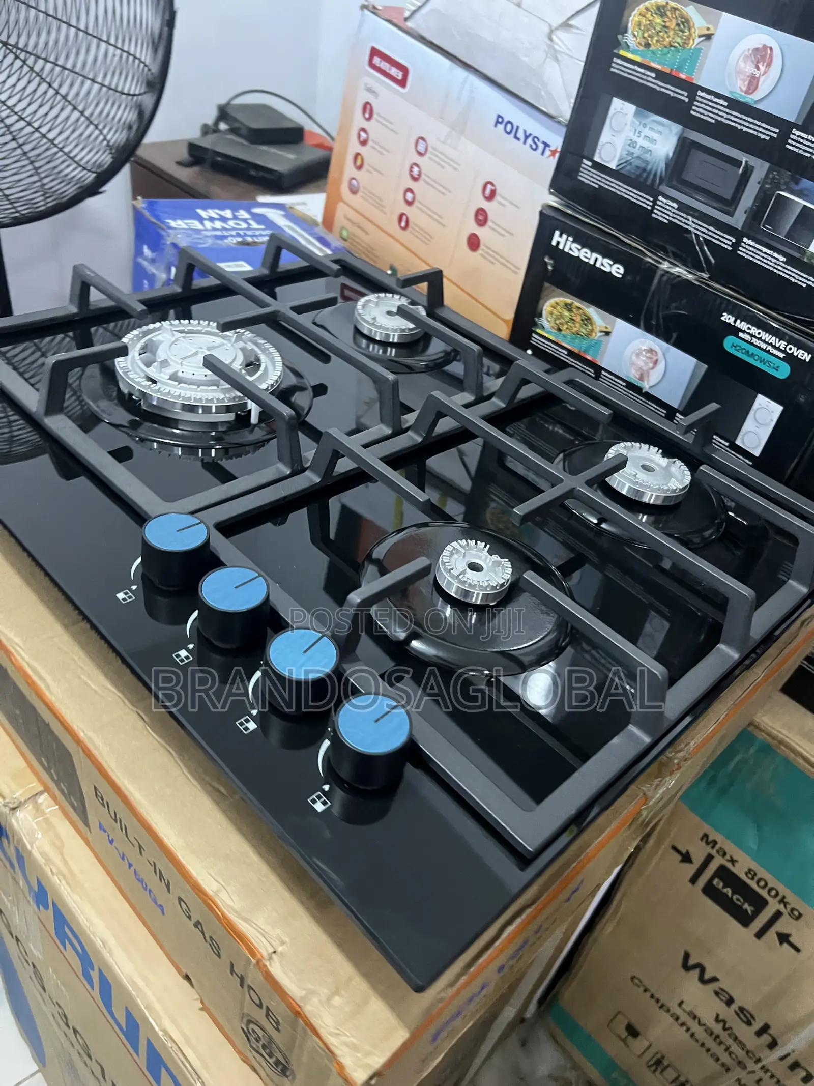 Polystar Pv-Gt60g4 4 Burner Gas Hob Safe and Efficient Cooking in ...