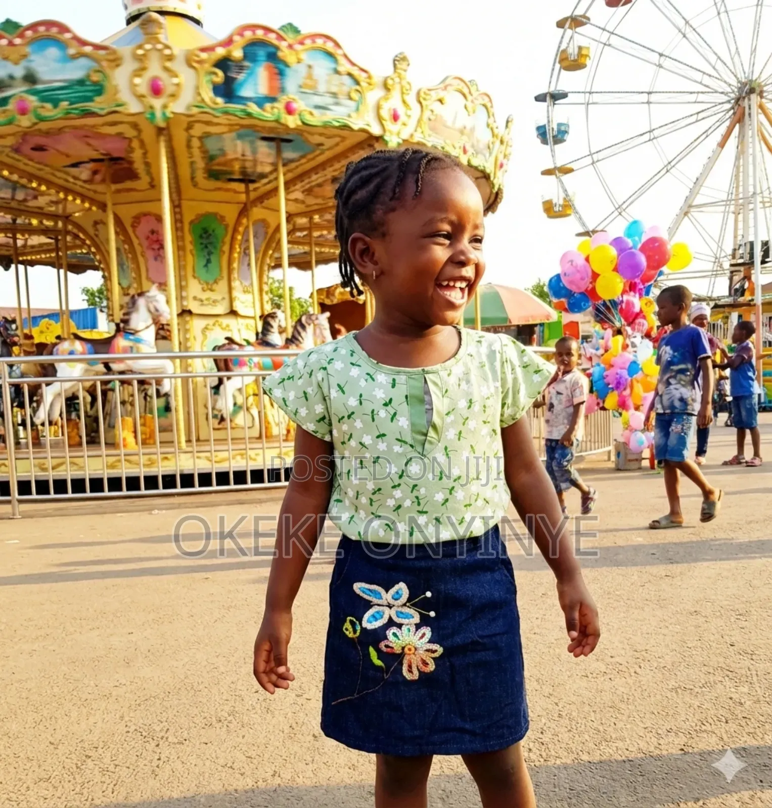 Straight Blue Jeans Skirt in Amuwo-Odofin - Children's Clothing, Okeke ...