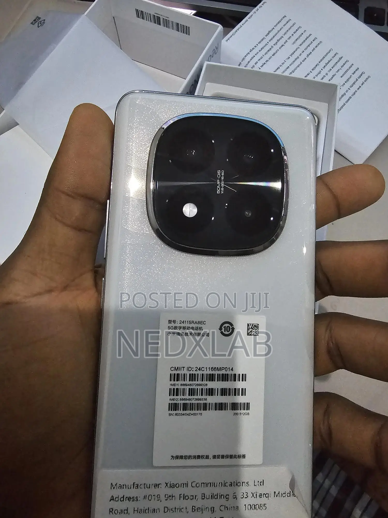 Xiaomi Redmi Note 14 Pro+ 5G 512 GB White in Kubwa - Mobile Phones ...