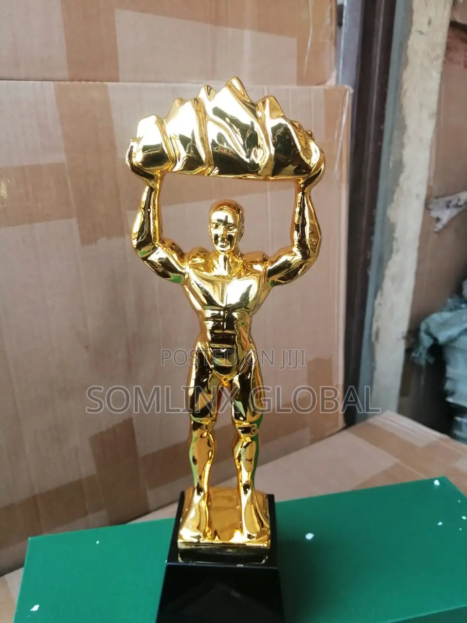 Gold Trophy Award Plaque Man in Mushin - Arts, Crafts & Awards, Somlinx ...
