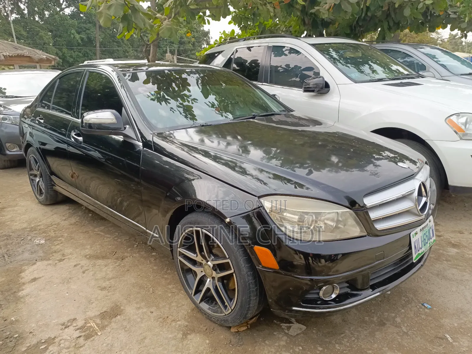Mercedes-Benz C300 Luxury Sedan AWD (3.0L 6cyl 7A) 2009 Black in ...