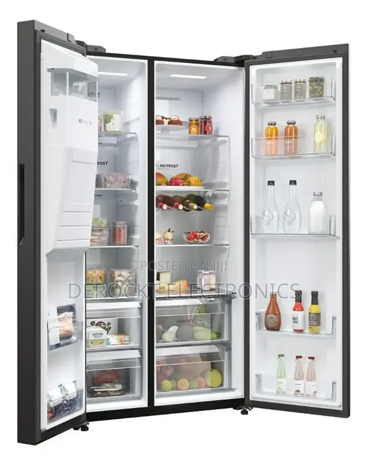 Haier Side by Side Frost Free American Fridge Freezer With Dispenser in ...