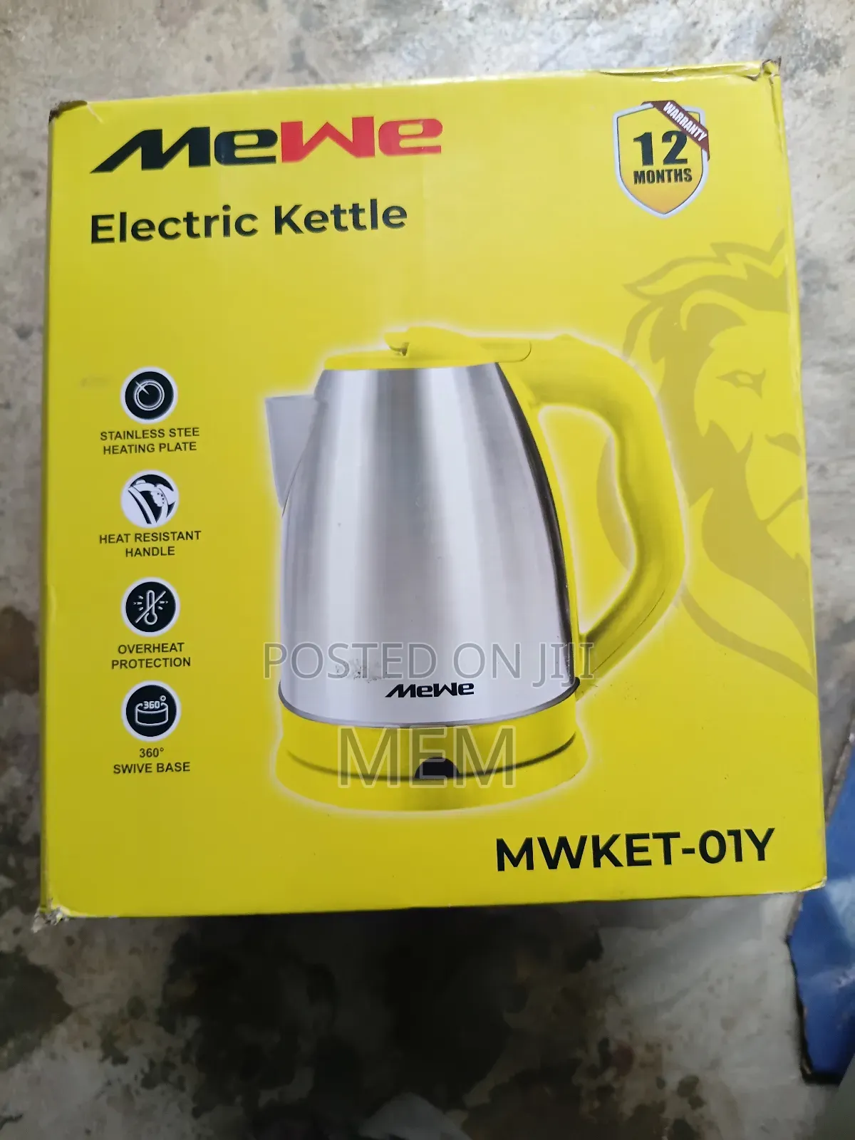 Mewe Electric Kettle in Port-Harcourt - Kitchen Appliances, Mem Okagua ...