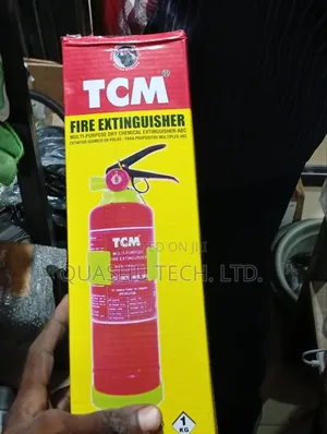 Tcm 1kg Dry Chemical Powder Fire Extinguisher – Portable Safety Gear ...
