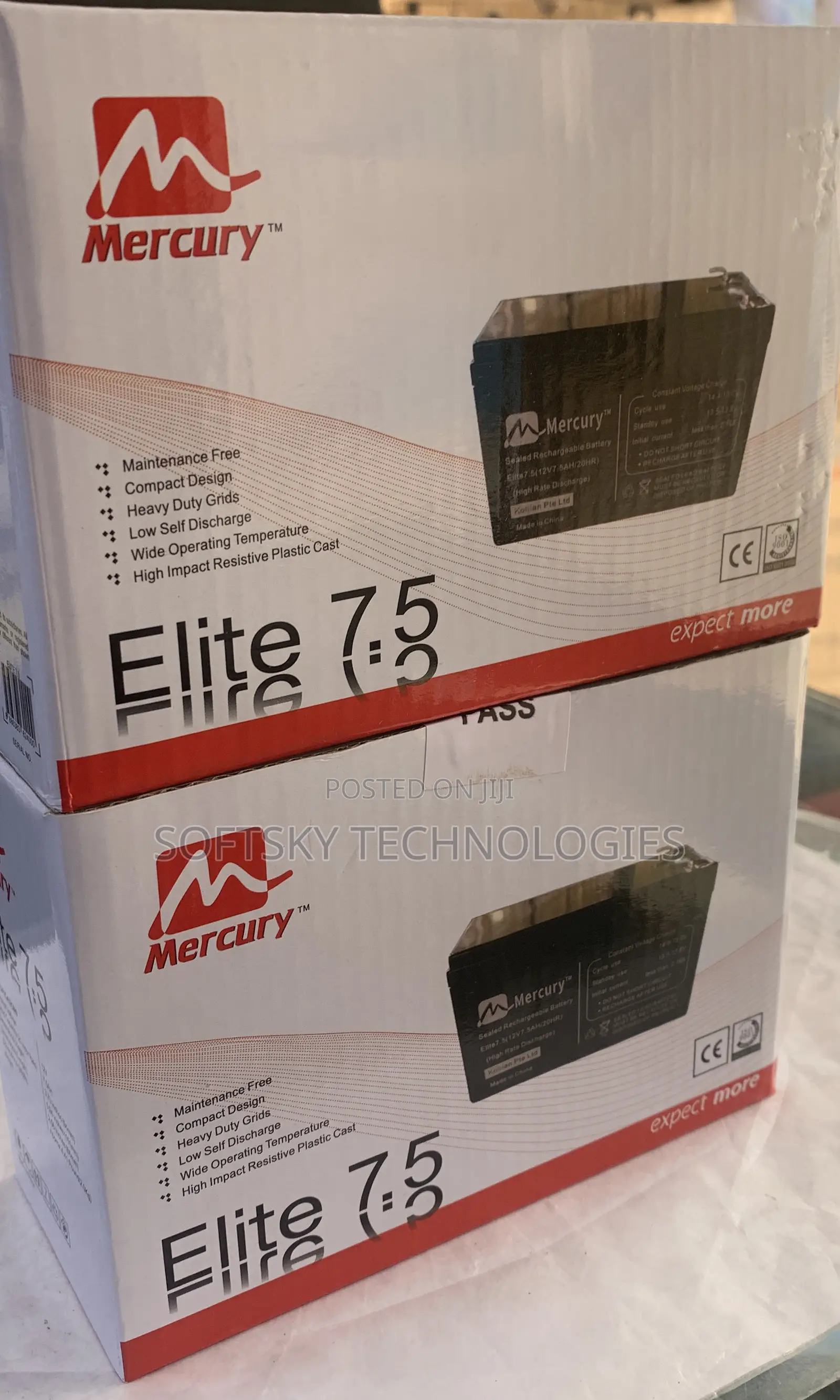 Mercury 12v 7a Ups Battery in Ikeja - Computer Accessories , Softsky ...