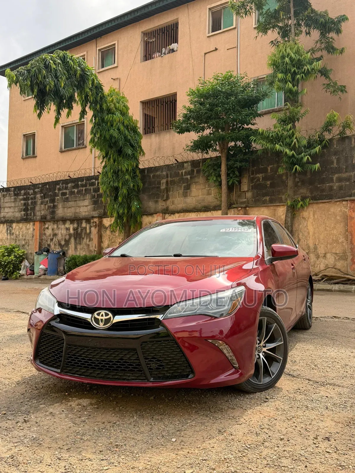 Toyota Camry 2016 Red in Abule Egba - Cars, Hon Ayomide Oluwaseyi | Jiji.ng