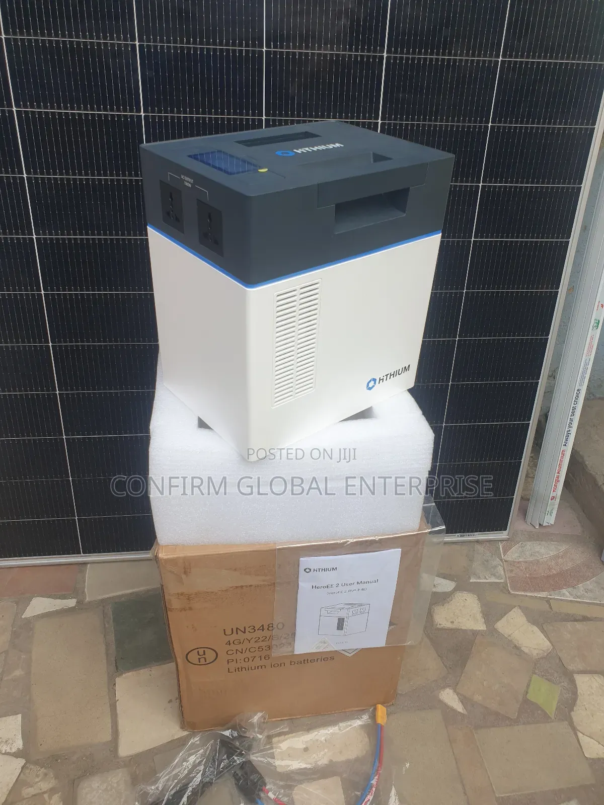 Powerful 2000wh + 1000w Solar Generator With 600w Solar Panel in Ipaja ...