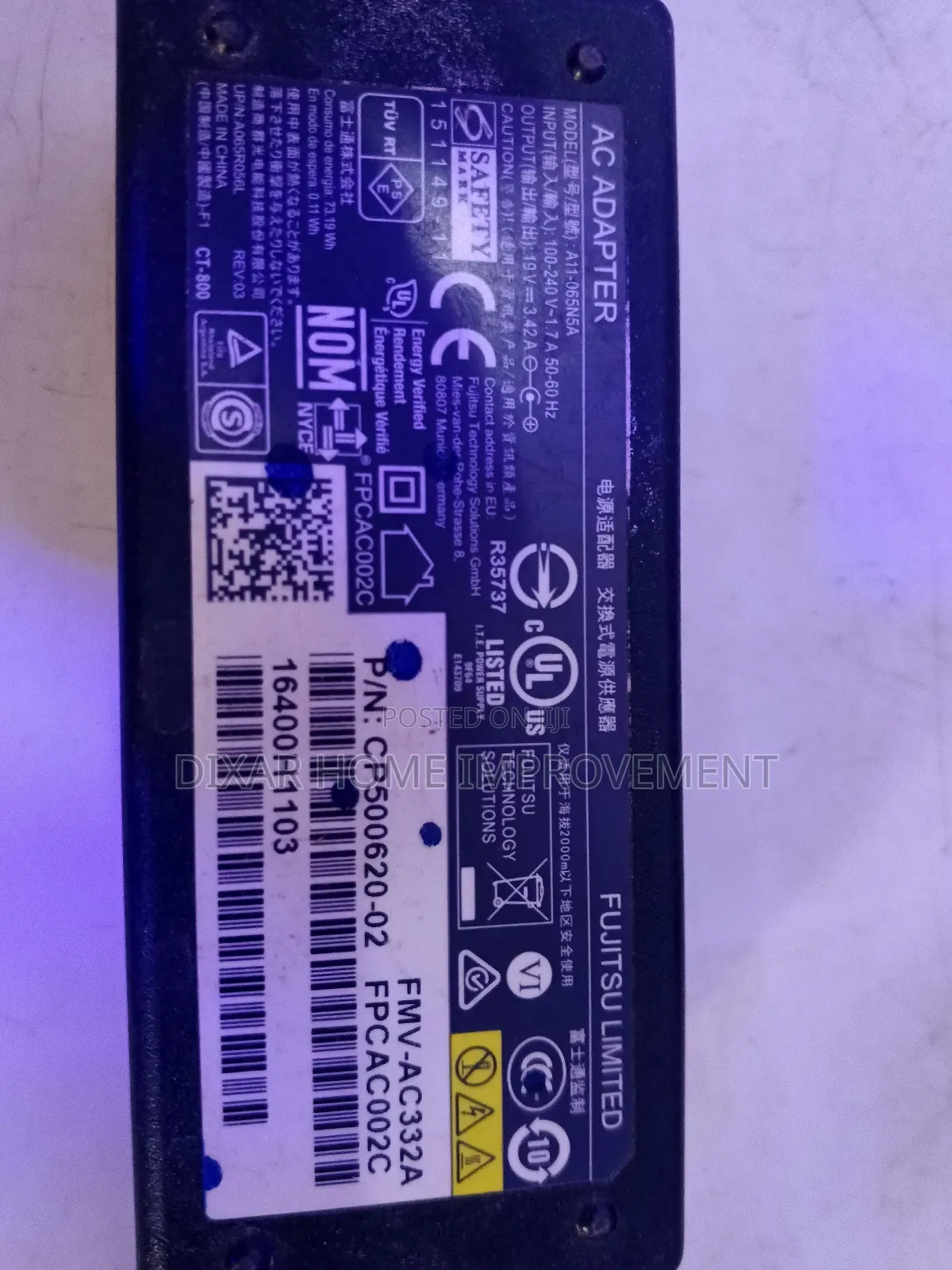 Fujitsu Ac Adapter (Charger) in Ado-Odo/Ota - Computer Accessories ...