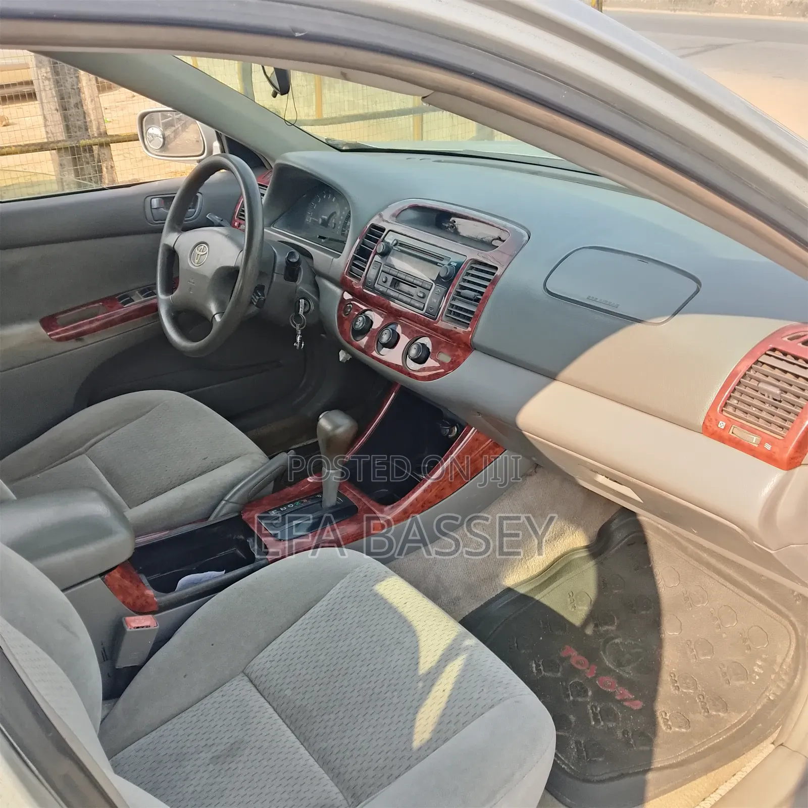 Toyota Camry LE 4dr Sedan (2.4L 4cyl 4A) 2004 Silver in Port-Harcourt ...