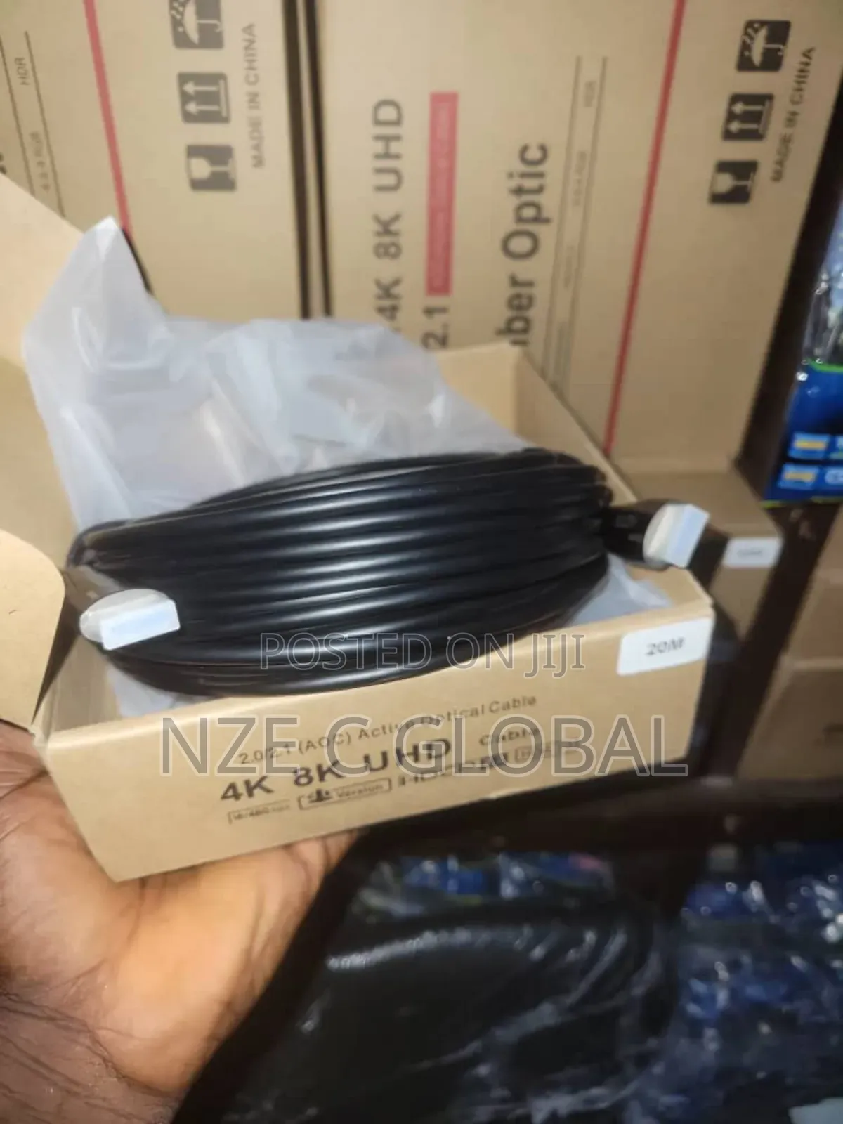 Uhd Hdmi 2.1 Fiber Optic Cable 20m Aoc in Mushin - Computer Accessories ...