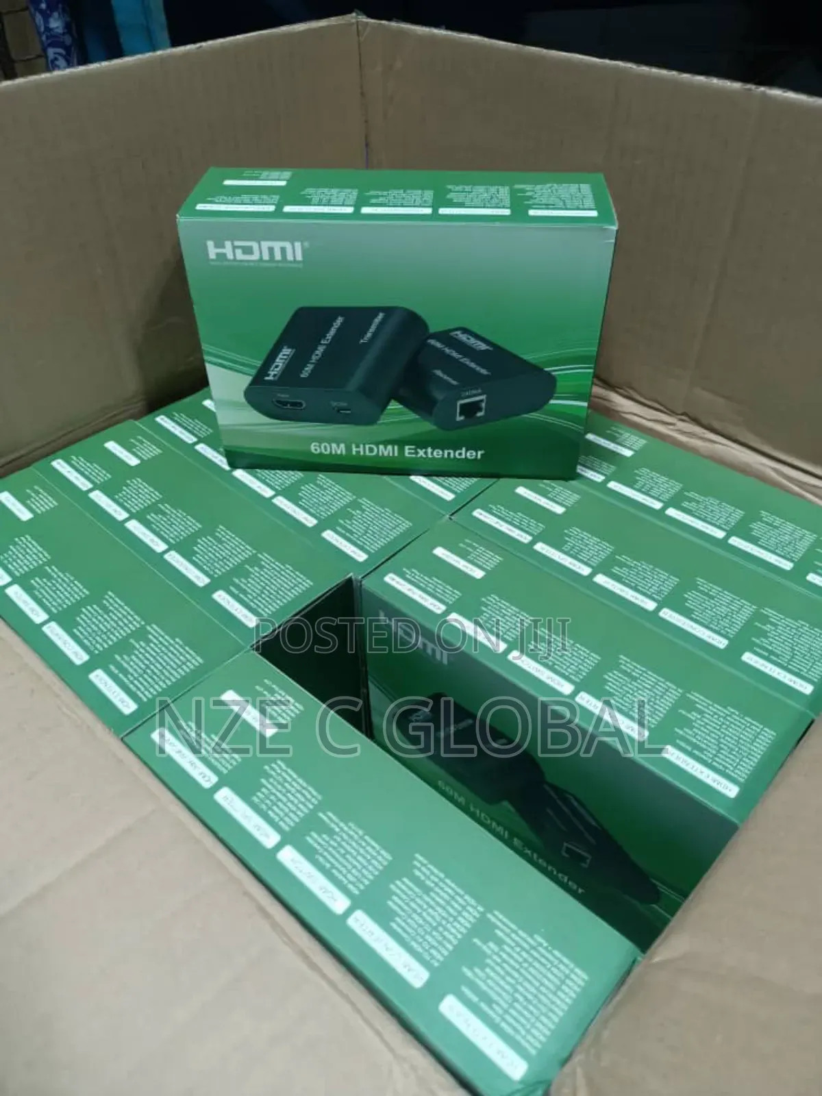 60m Hdmi Extender (1080p) Over Single Cat5e/Cat6 Cable in Mushin ...