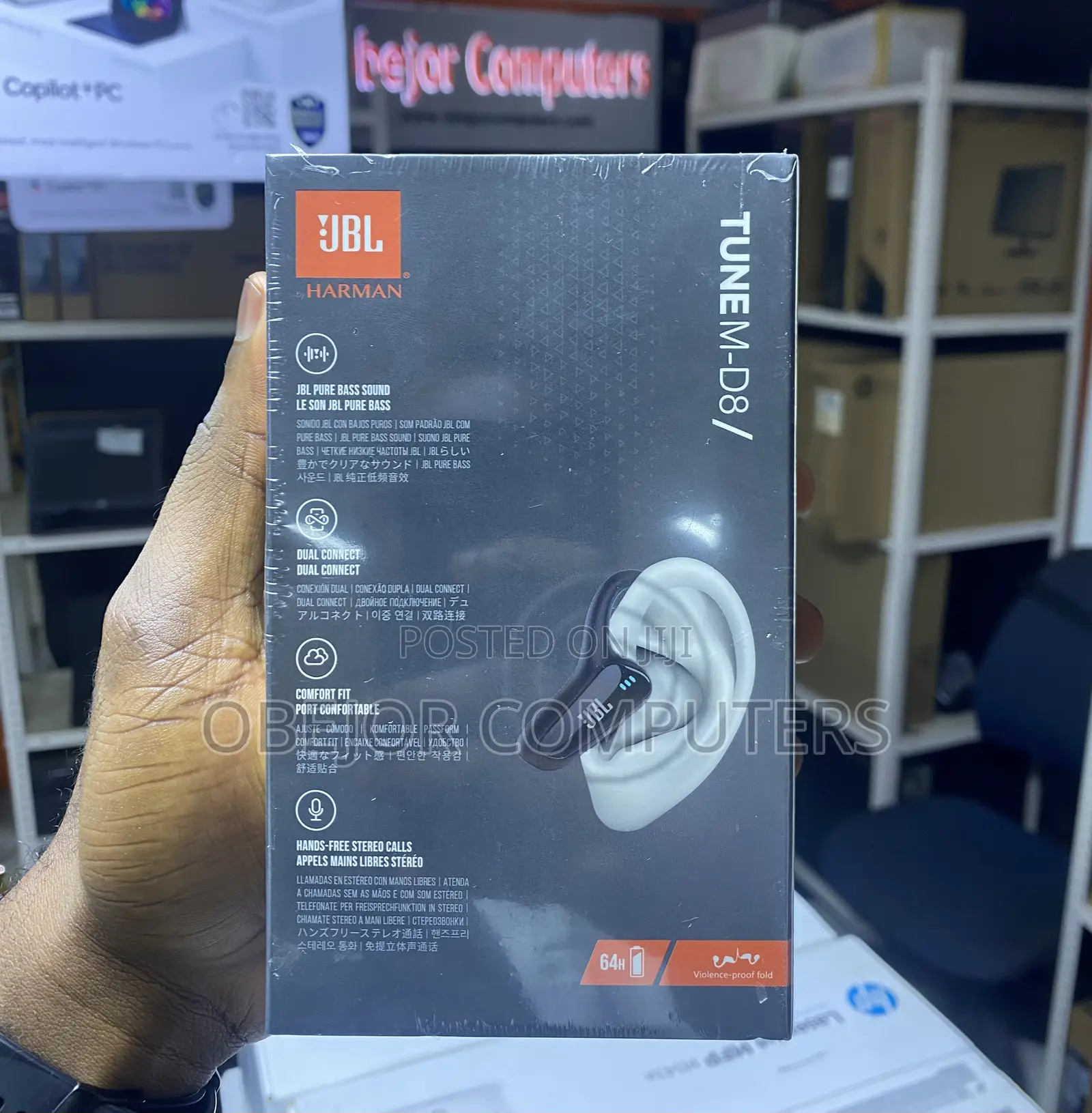 JBL Tune M-D8 True Wireless Bluetooth Earbuds in Ikeja - Headphones ...