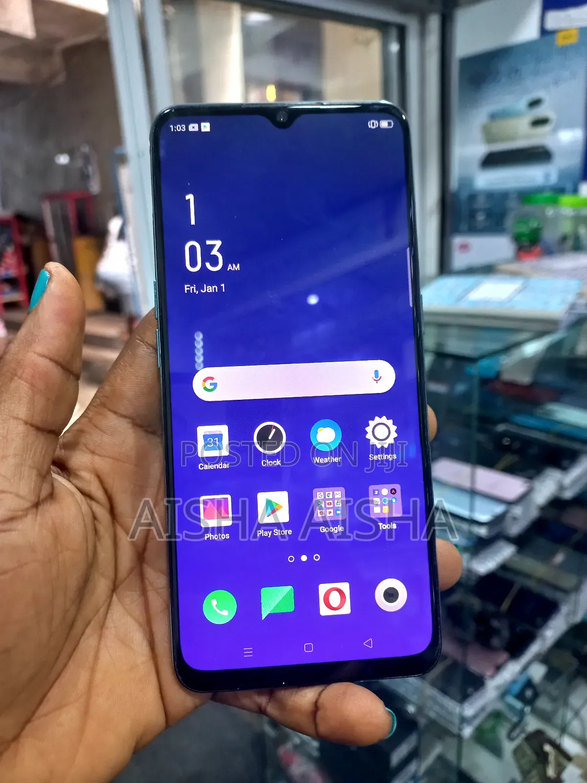 Oppo F15 256 GB Blue in Port-Harcourt - Mobile Phones, Aisha Aisha ...
