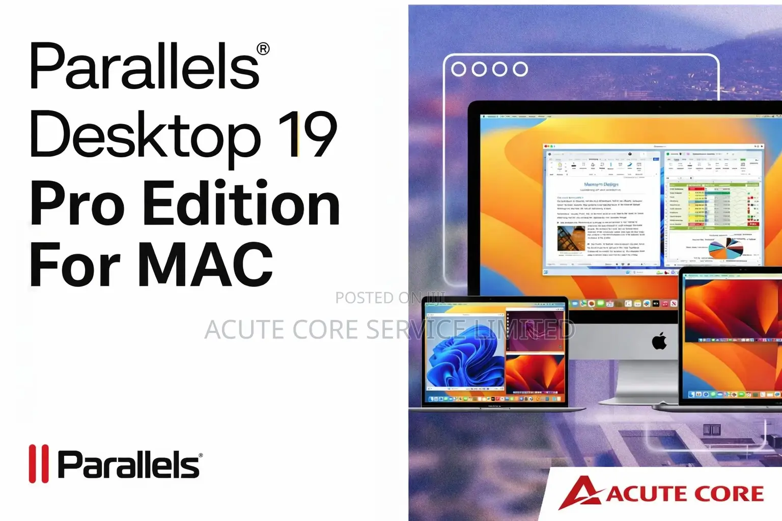 Parallel Desktop 19 for Mac Pro Edition | Genuine License 1 Year in ...