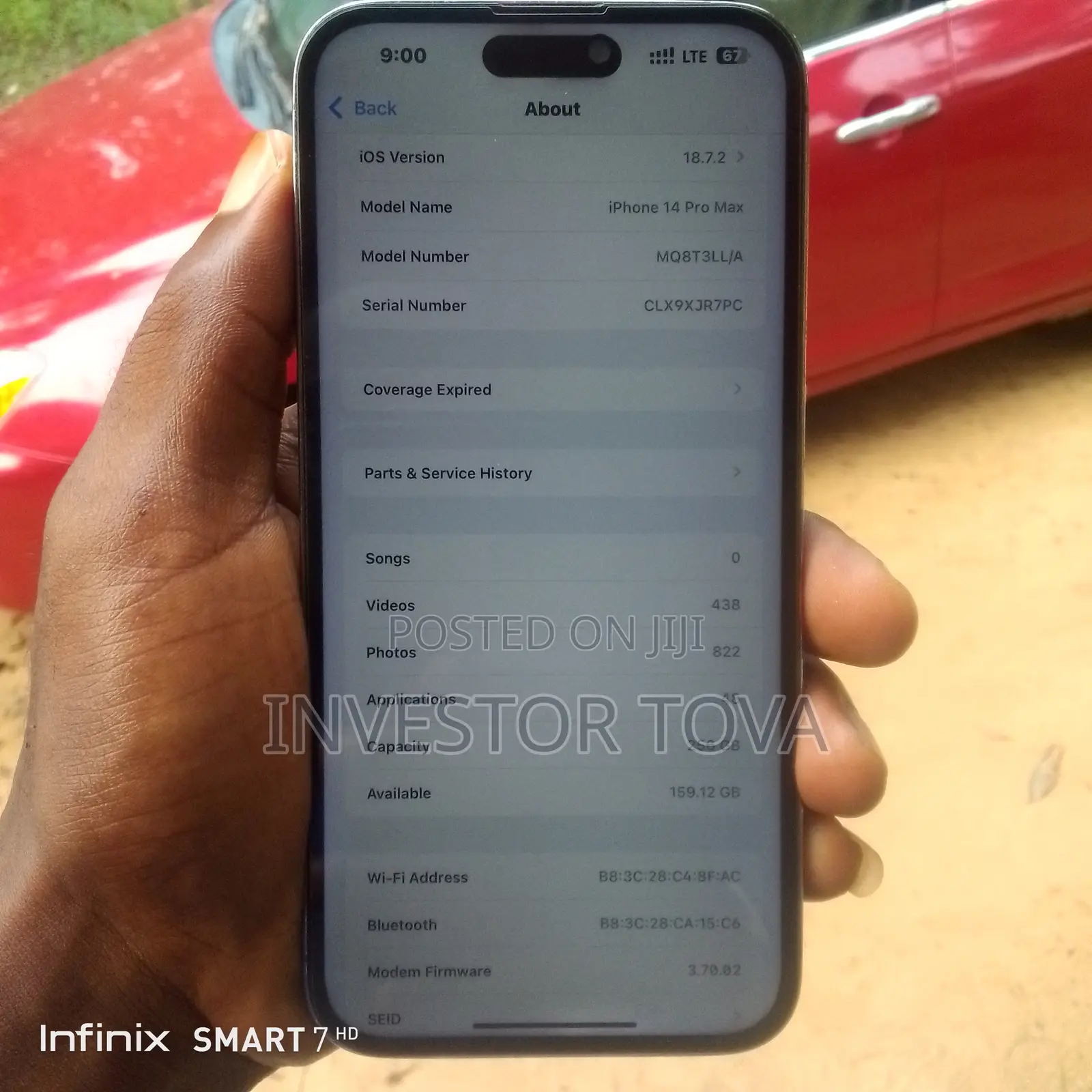 Apple iPhone 14 Pro Max 256 GB White in Aba South - Mobile Phones ...