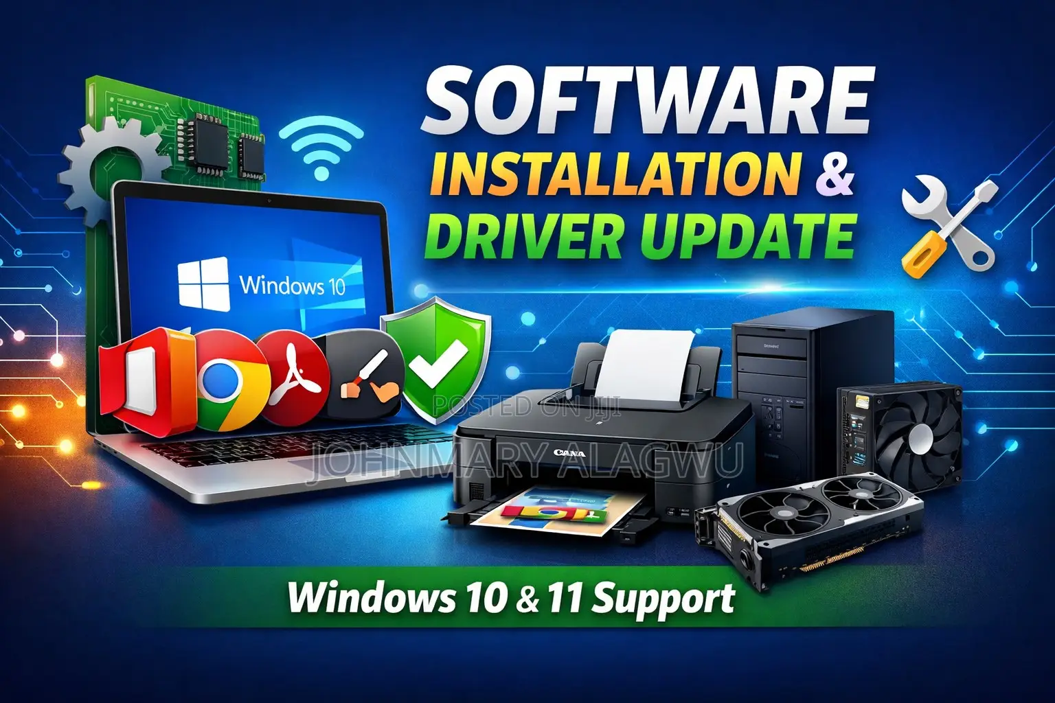 Professional Windows Software Installation Driver Update Service in ...