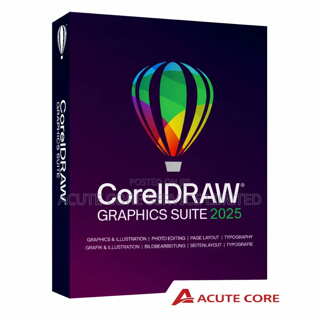 Coreldraw Graphics Suite 2025 (Windows - Mac) Lifetime in Ikeja ...