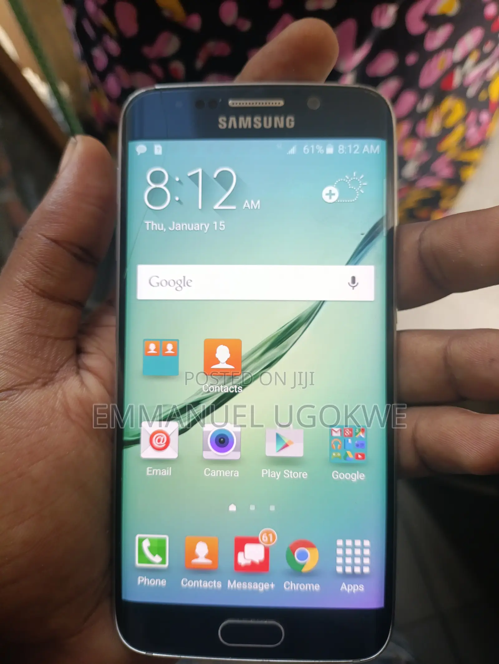 Samsung Galaxy S6 edge 64 GB Blue in Ojo - Mobile Phones, Emmanuel ...