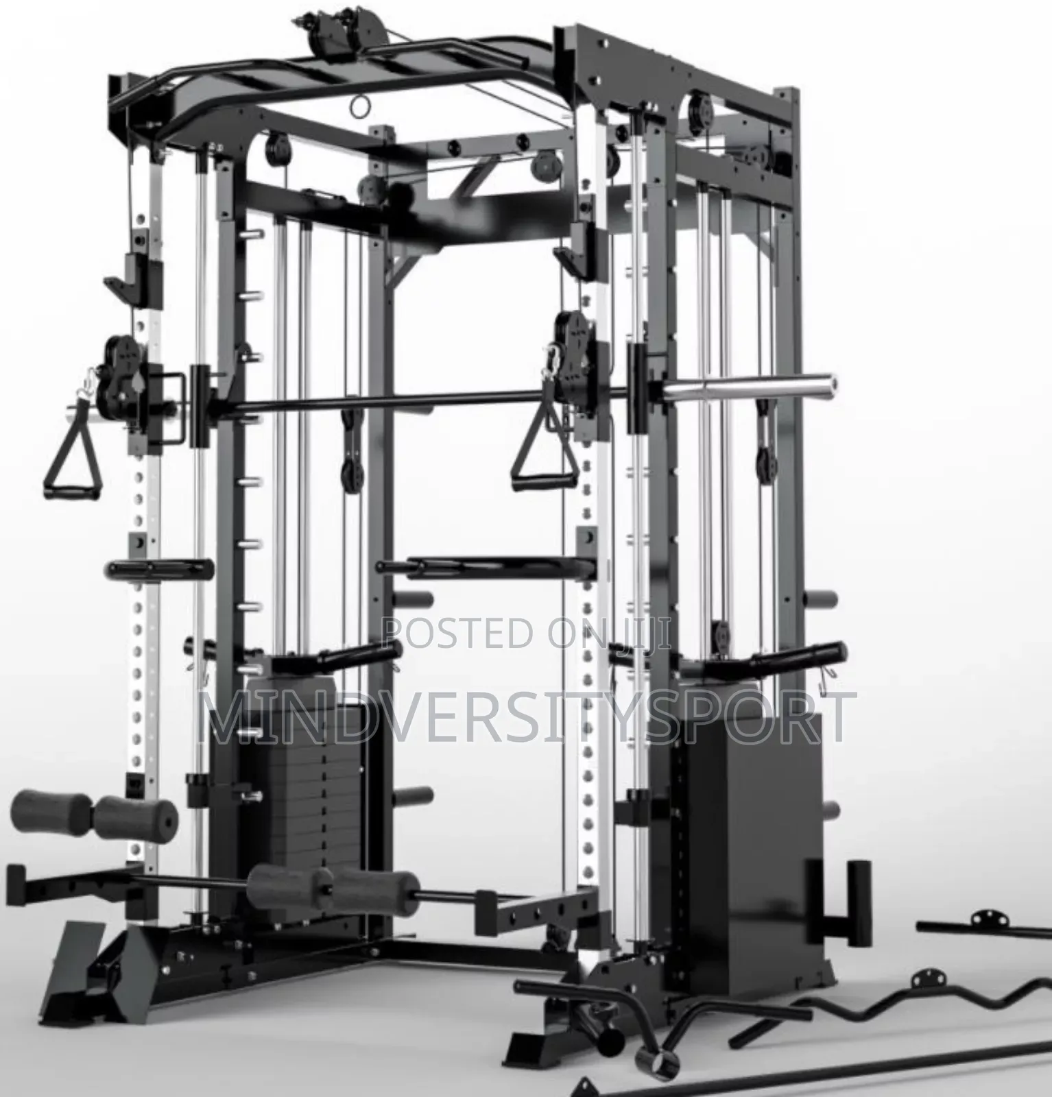 Commercial Smith Machine With Cable Crossover in Surulere - Sports ...