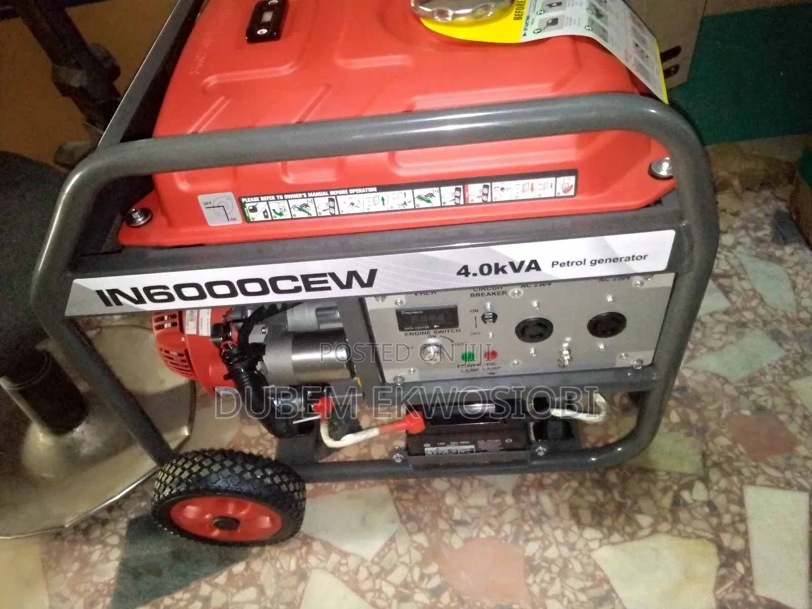 Ipower Generator 4kva Copper Coil 2 Years Warranty in Port-Harcourt ...