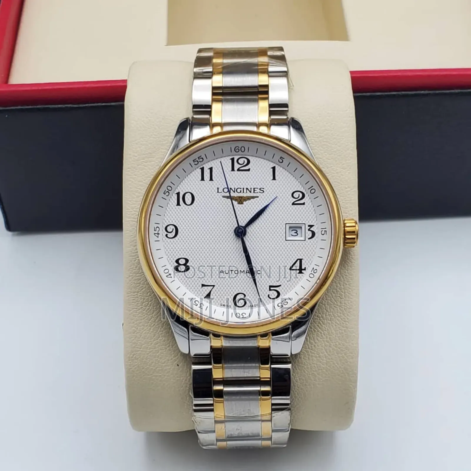 *Super Clone Longines Gold + Silver Chain White Dial – Vfs Bracelet* in ...