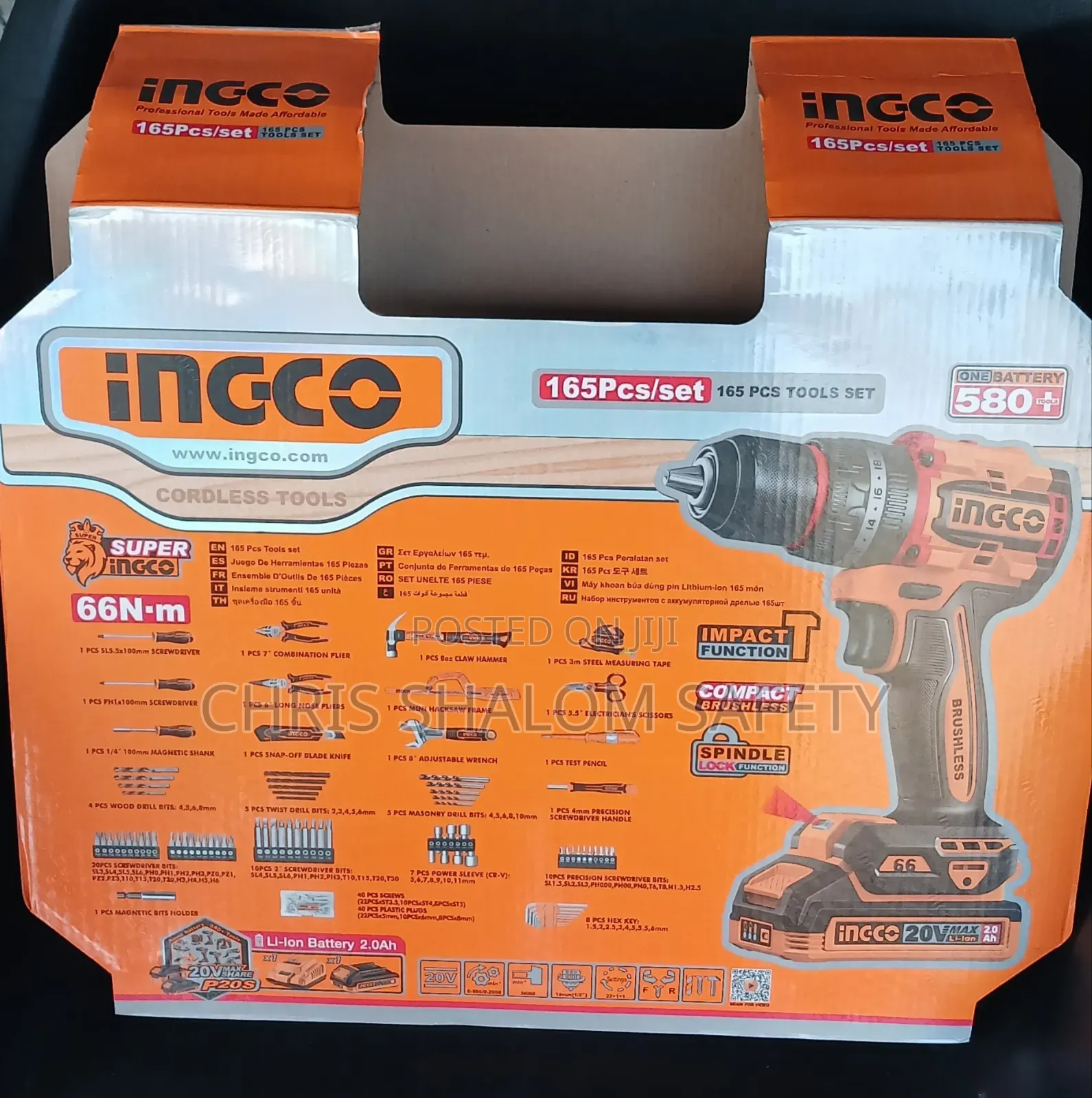 Ingco 165pcs Tools Box in Victoria Island - Electrical Hand Tools ...