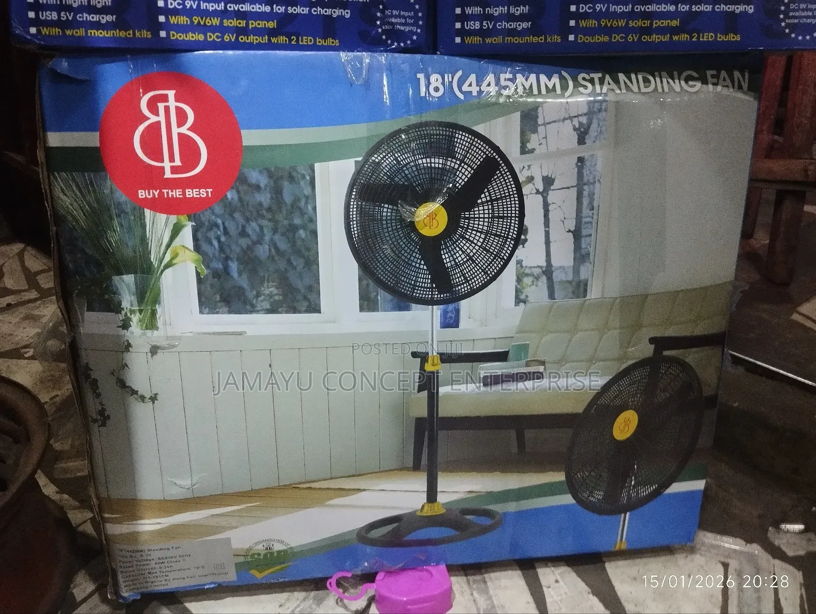 Bb 18 Inch Oscillating Standing Fan | Bb18 in Surulere - Home ...