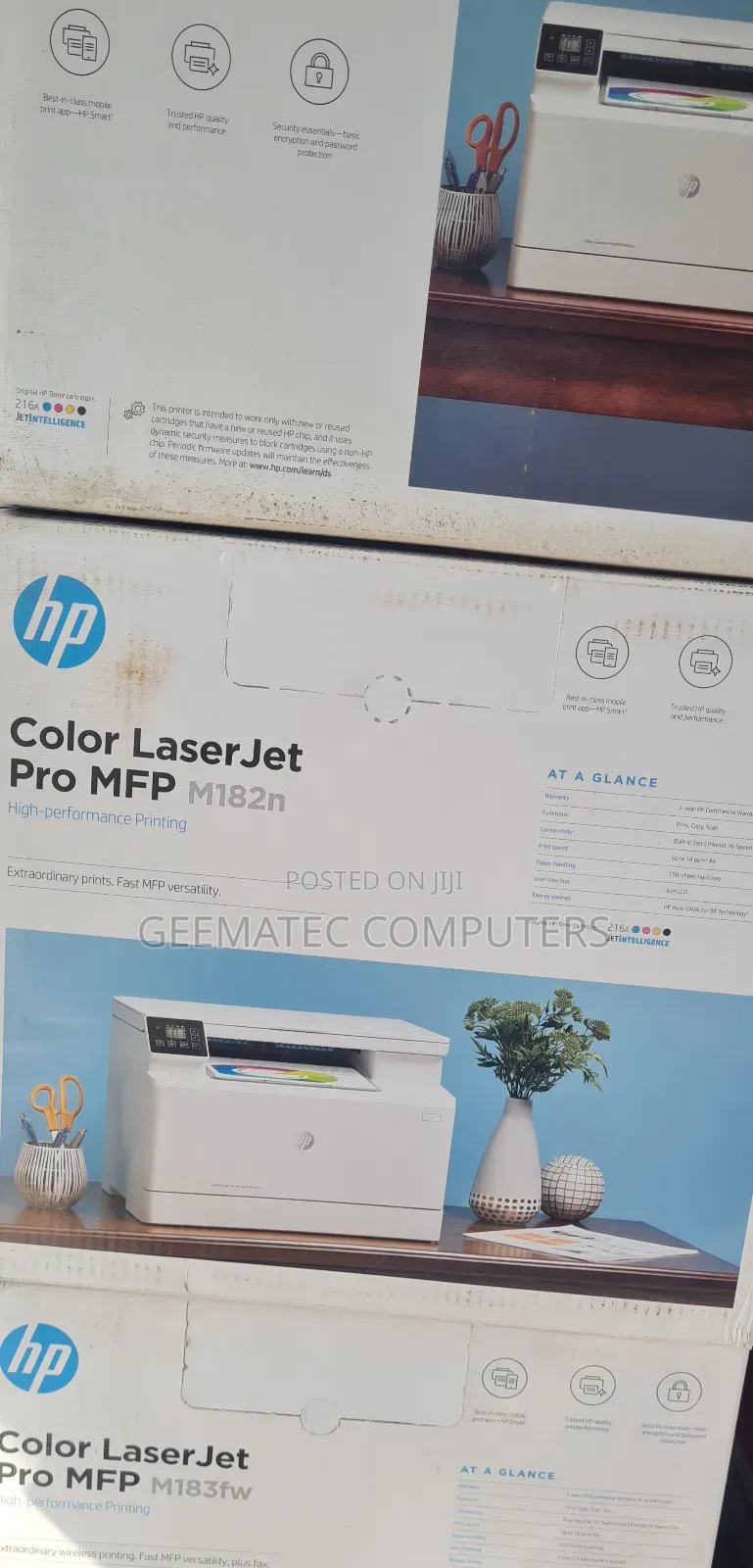 Hp Color Laserjet Mfp 182n Printer in Ikeja - Printers & Scanners ...