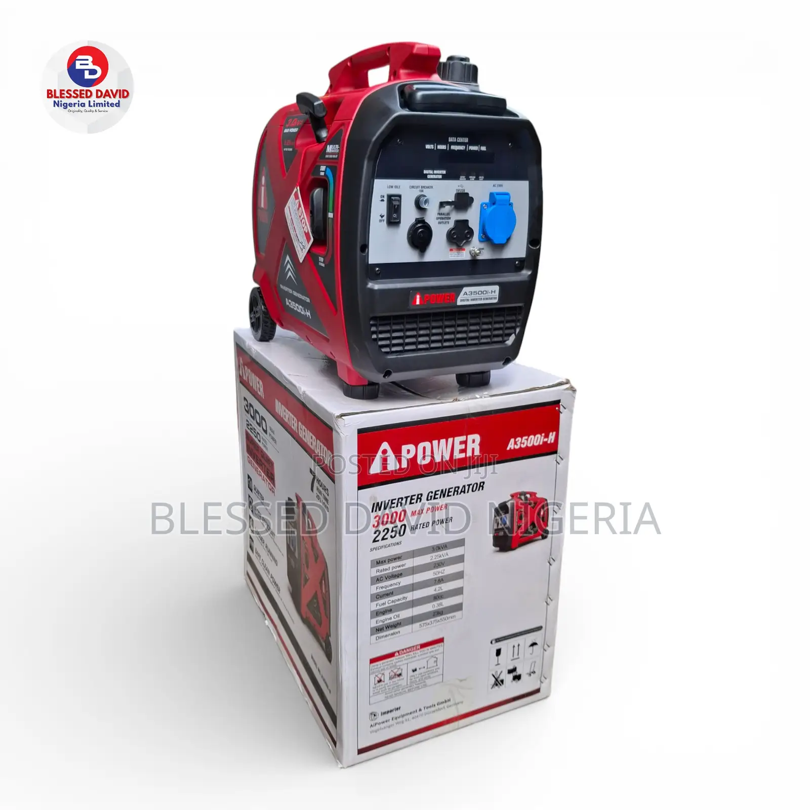 Ipower A3500i-h 2.25kva / 3.0kva Gasoline Inverter Generator in Ojo ...