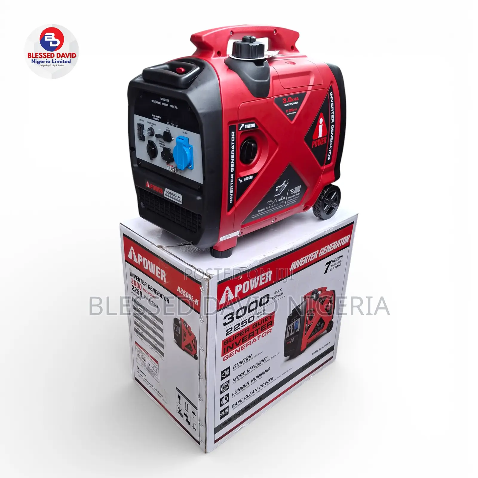 Ipower A3500i-h 2.25kva / 3.0kva Gasoline Inverter Generator in Ojo ...